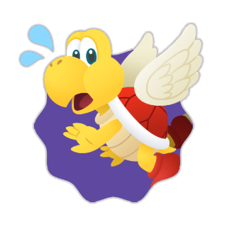 File:SMPJ Paratroopa Reaction.png - Super Mario Wiki, the Mario ...