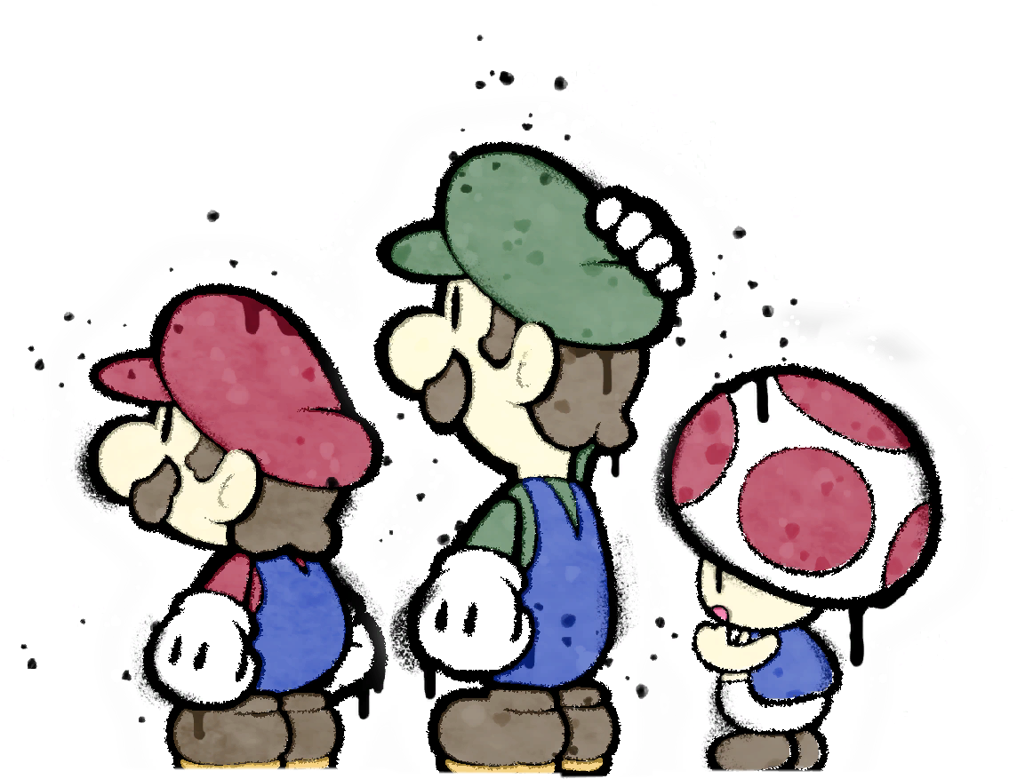 File:PMTOK Graffiti Underground art 12B.png - Super Mario Wiki, the ...