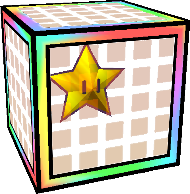 File:SPM Star Block render.png - Super Mario Wiki, the Mario encyclopedia