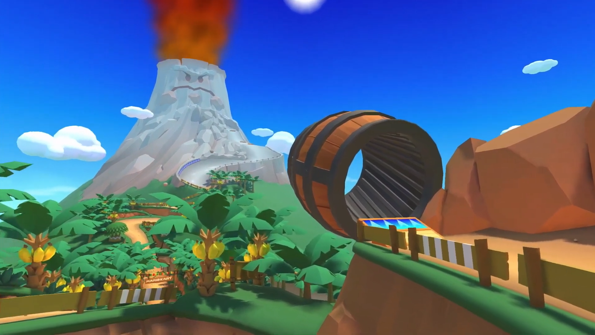 File:MKT GCN DK Mountain View.png - Super Mario Wiki, the Mario ...