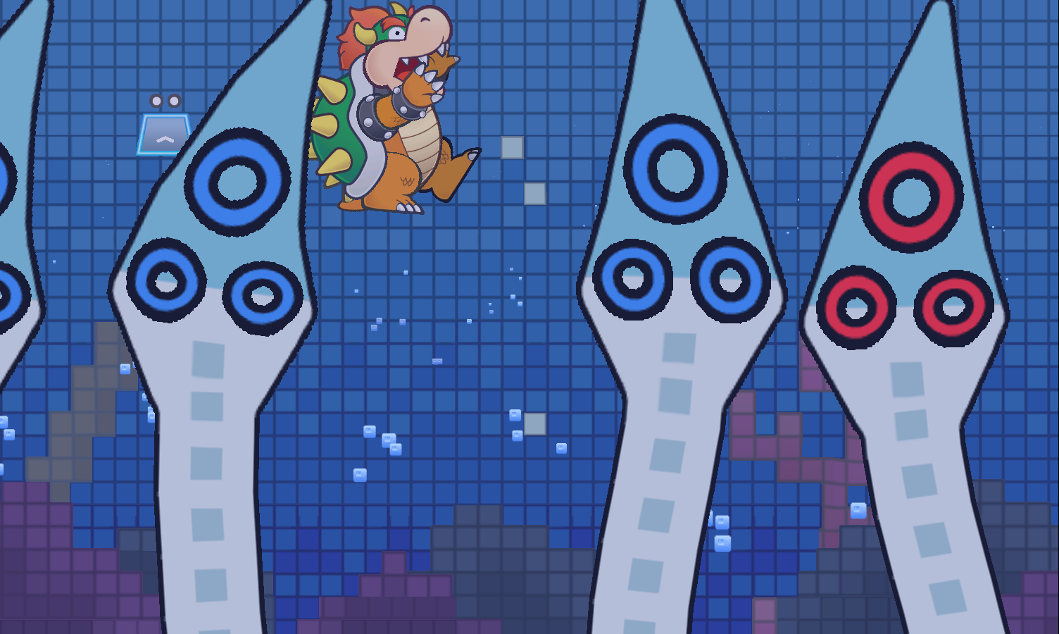 File:SPM Big Blooper Tentacles.png - Super Mario Wiki, the Mario ...