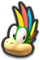File:MK8DX Lemmy Icon.png - Super Mario Wiki, the Mario encyclopedia