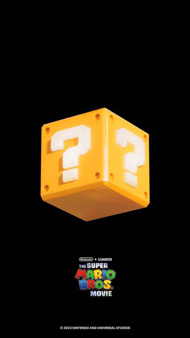 File:TSMBM Question Block Wallpaper.jpg - Super Mario Wiki, the Mario ...