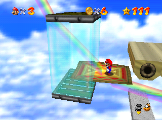 File:SM64 Screenshot Glass Block.png - Super Mario Wiki, the Mario ...