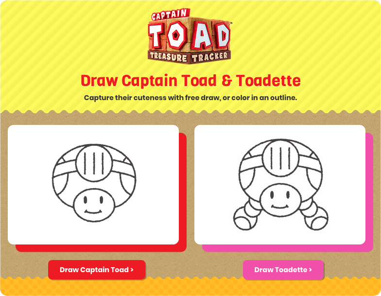 How to Draw Captain Toad - Super Mario Wiki, the Mario encyclopedia