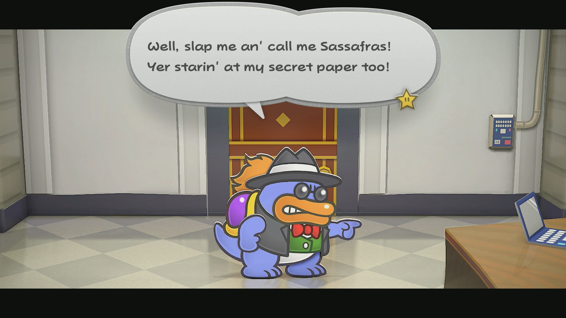 File:TTYDNS Catching Grubba in the Act.png - Super Mario Wiki, the ...
