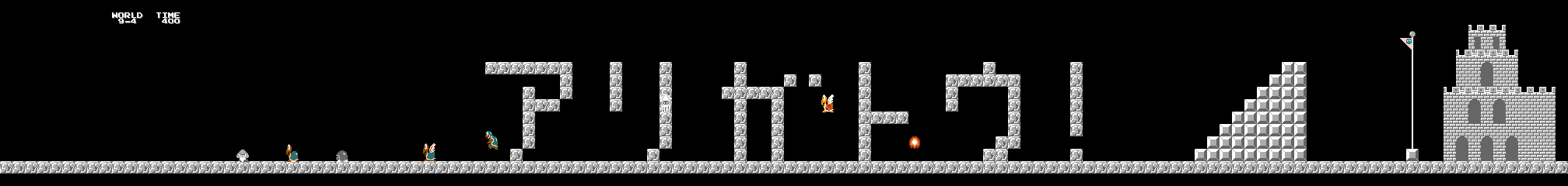 File:NES LL World 9-4 Map.png - Super Mario Wiki, the Mario encyclopedia