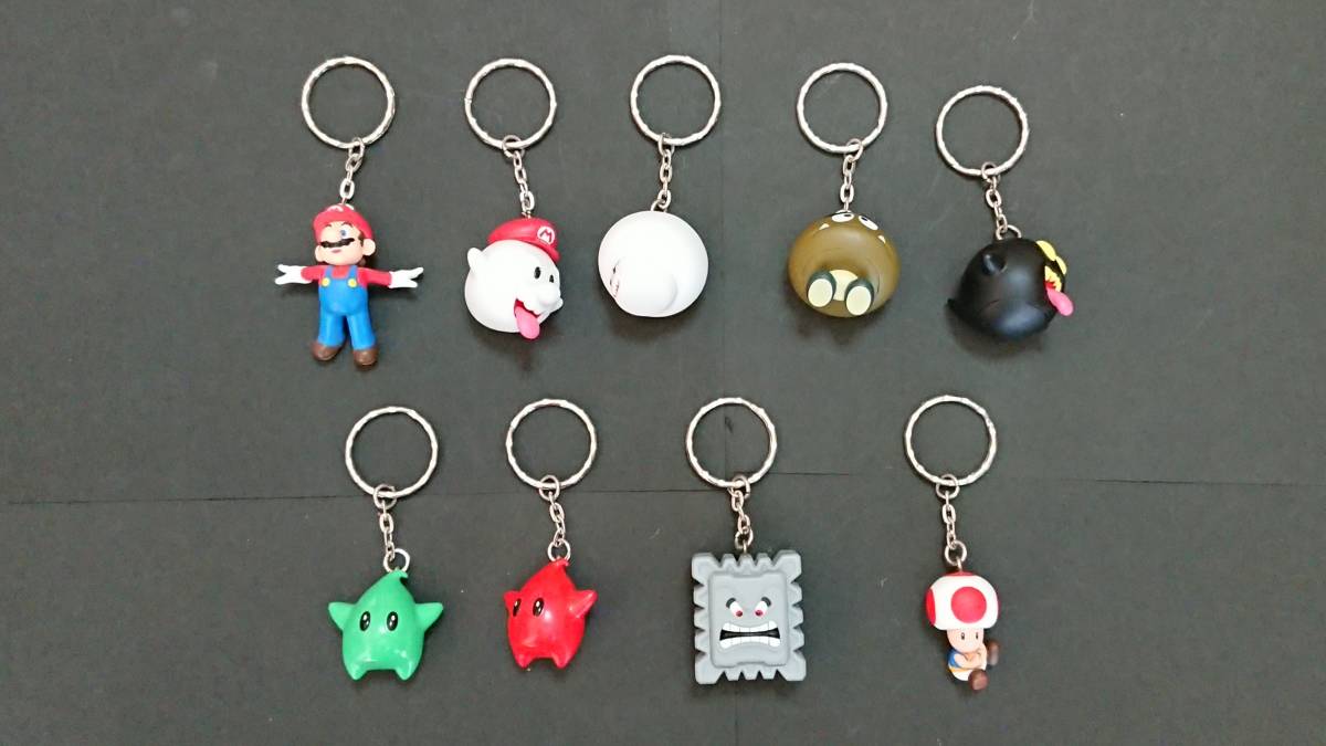 File:Super Mario Galaxy Vol 3. keychains.jpg - Super Mario Wiki, the ...