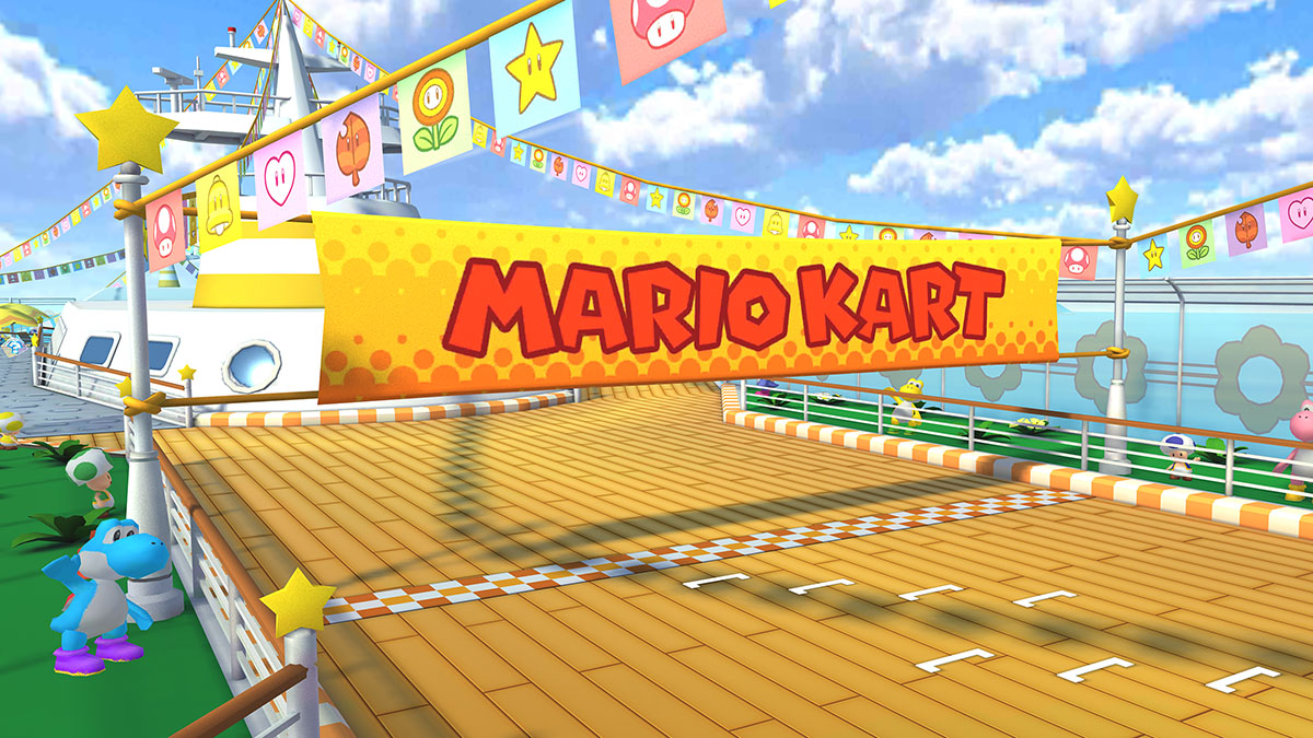 File:MKT GCN Daisy Cruiser Starting Line.jpg - Super Mario Wiki, the ...