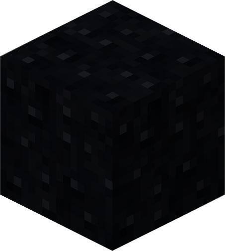 File:Minecraft Mario Mash-Up Black Concrete Powder Render.png - Super ...