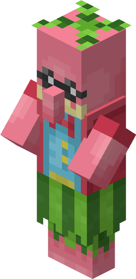 File:Minecraft Mario Mash-Up Plains Armorer Villager Render.png - Super ...