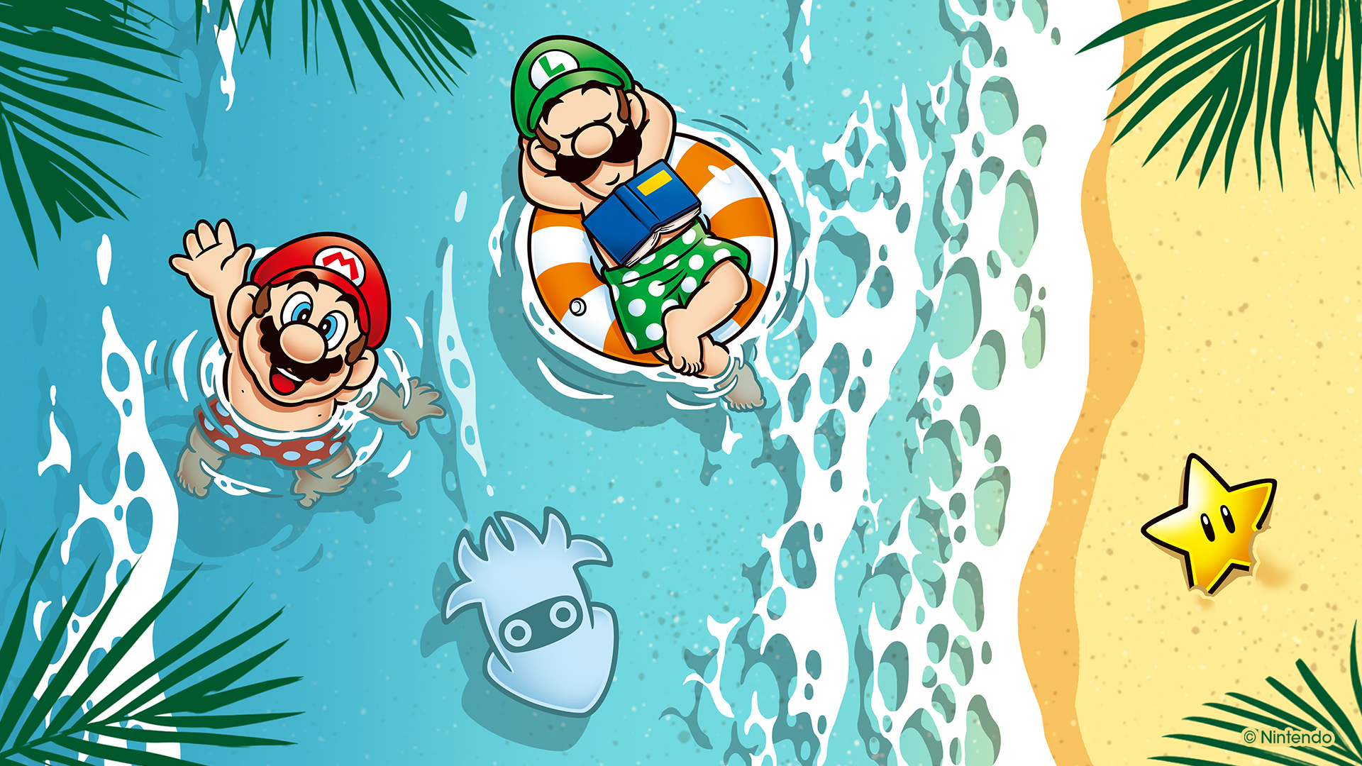 File:My Nintendo Mario Luigi Summer 2024 wallpaper smartphone.jpg ...