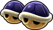 File:MKAGPDX Shell Black Double.png - Super Mario Wiki, the Mario ...