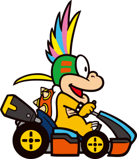 File:MK8D Lemmy 2D Artwork.png - Super Mario Wiki, the Mario encyclopedia