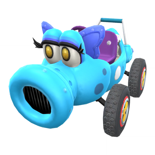 Light-blue Turbo Birdo - Super Mario Wiki, the Mario encyclopedia