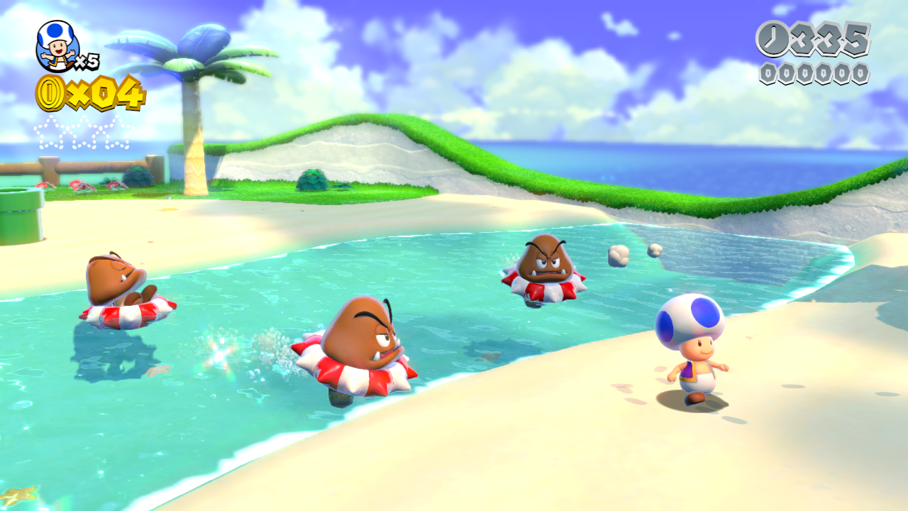 File:SM3DW Floating Goombas.png - Super Mario Wiki, the Mario encyclopedia
