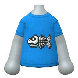 File:SMM2-MiiOutfit-FishBoneShirt.png - Super Mario Wiki, the Mario ...