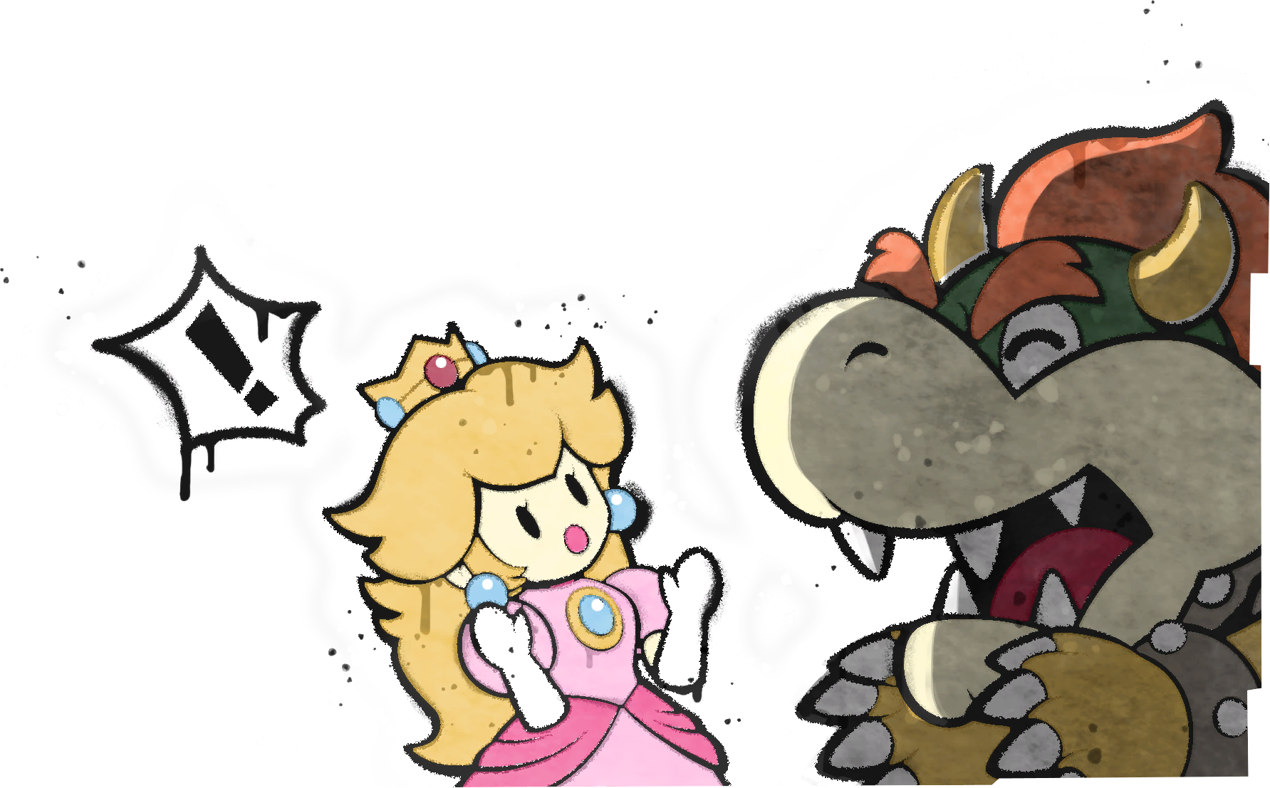 File:PMTOK Graffiti Underground art 9B.png - Super Mario Wiki, the ...