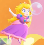 File:SMBW Screenshot Bubble Peach.png - Super Mario Wiki, the Mario ...
