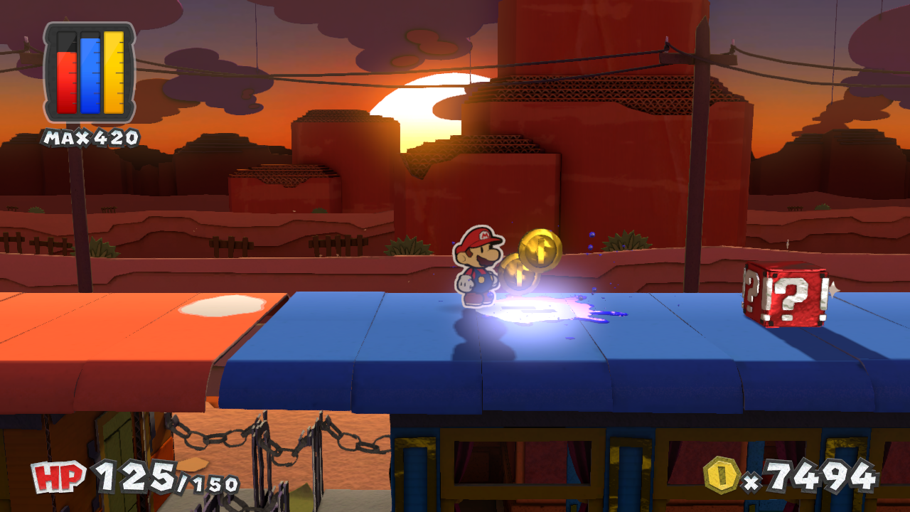 File:PMCS Sunset Express colorless spot 9.png - Super Mario Wiki, the ...