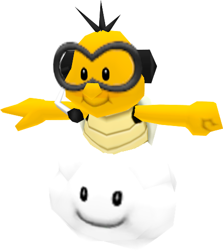 File:MK7LakituRefereeModel.png - Super Mario Wiki, the Mario encyclopedia