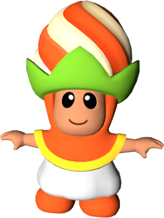 File:Poplin model SMBW.png - Super Mario Wiki, the Mario encyclopedia