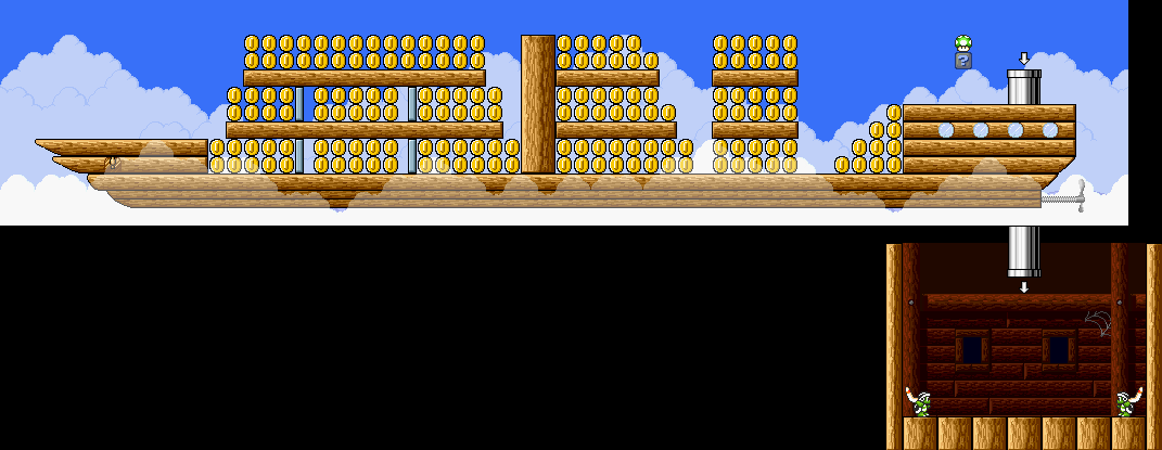 Treasure Ship - Super Mario Wiki, the Mario encyclopedia