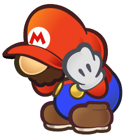 File:NS TTYD Mario Guard Sprite.png - Super Mario Wiki, the Mario ...
