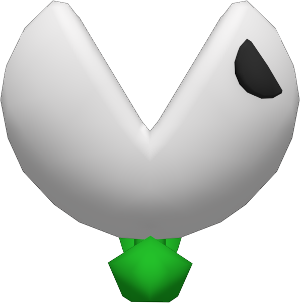 File:Nipper Plant model SMBW.png - Super Mario Wiki, the Mario encyclopedia