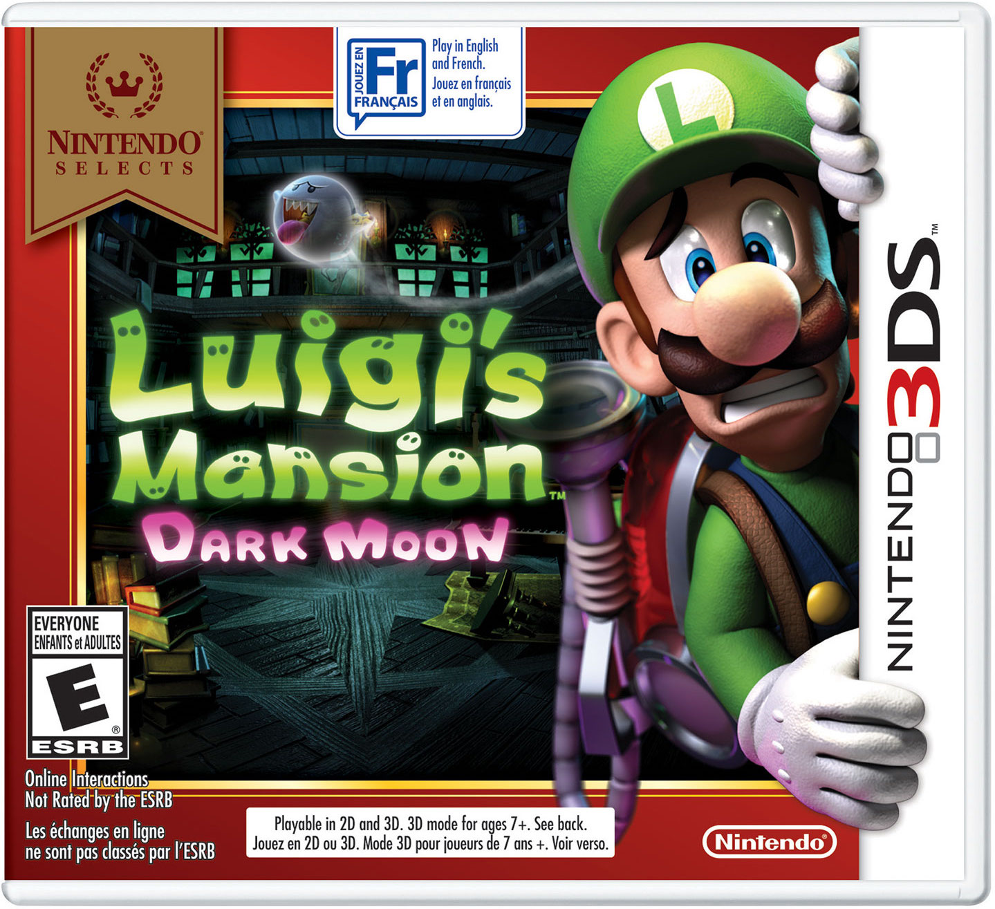 File:LM Dark Moon CA Nintendo Selects box art.jpg - Super Mario Wiki ...