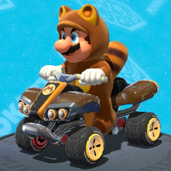 File:StandardATV-TanookiMario-MK8.png - Super Mario Wiki, the Mario ...