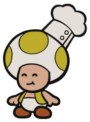 File:Chef Toad happy PMTOK.png - Super Mario Wiki, the Mario encyclopedia