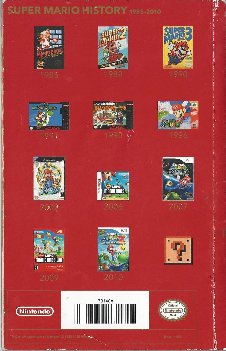 File:SMHBack Cover.jpg - Super Mario Wiki, the Mario encyclopedia