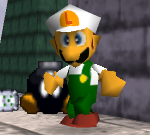 File:Fire Luigi - Super Smash Bros.png - Super Mario Wiki, the Mario ...