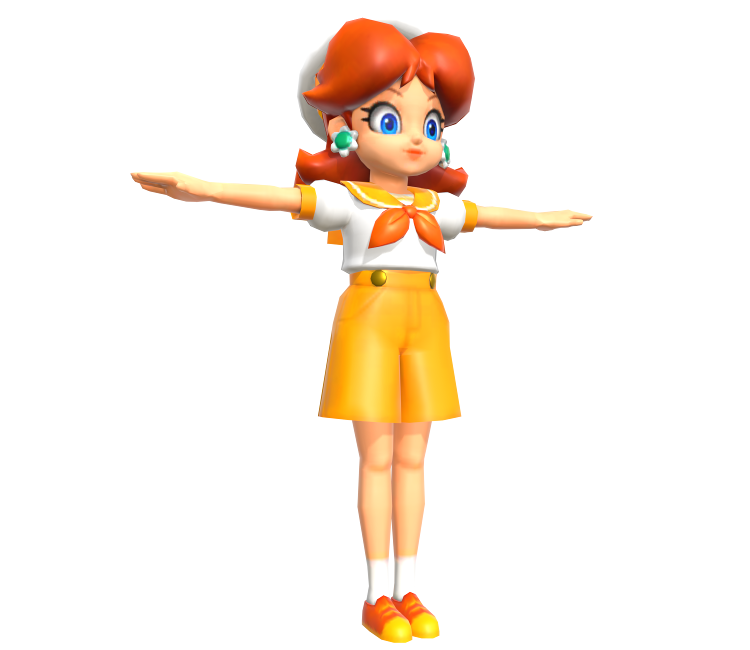 File:MKTDaisySailorModel.png - Super Mario Wiki, the Mario encyclopedia