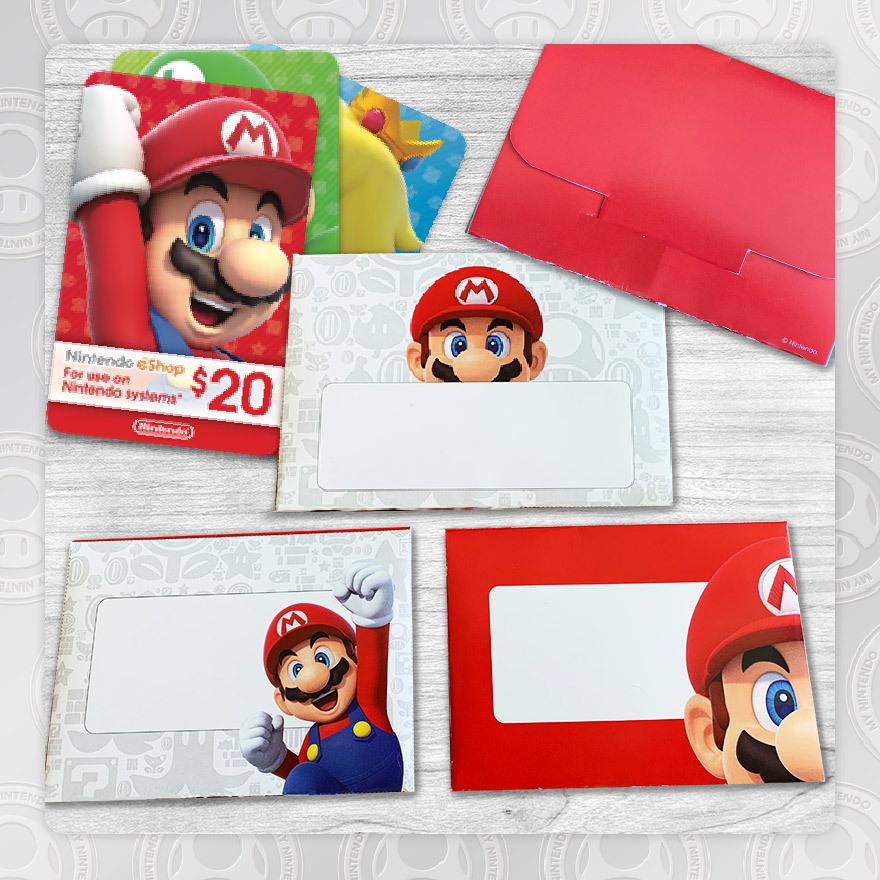 File:My Nintendo Mario eShop envelopes.jpg - Super Mario Wiki, the ...