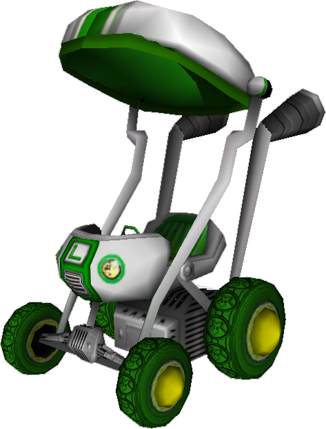 File:Booster Seat (Baby Luigi) Model.png - Super Mario Wiki, the Mario ...