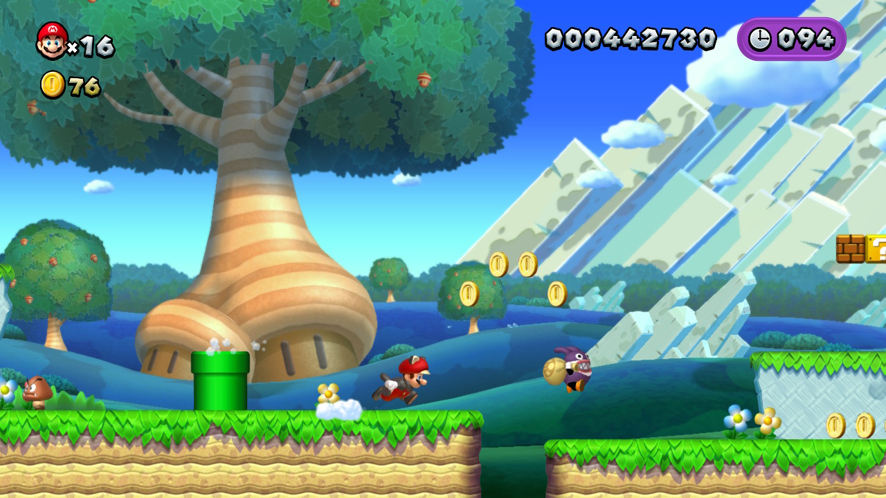 File:NSMBU 1-1 Nabbit.jpg - Super Mario Wiki, the Mario encyclopedia