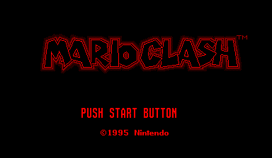 File:Mario Clash Title screen.png - Super Mario Wiki, the Mario ...