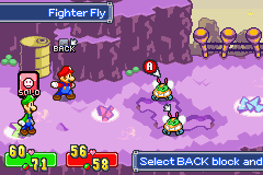 File:MLSS Fighter Fly battle.png - Super Mario Wiki, the Mario encyclopedia