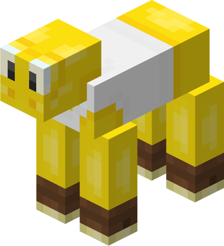 File:Minecraft Mario Mash-Up Sheep Sheared Brown Render.png - Super ...