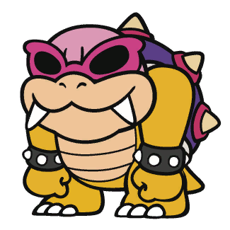 File:PMCS Roy Idle.png - Super Mario Wiki, the Mario encyclopedia