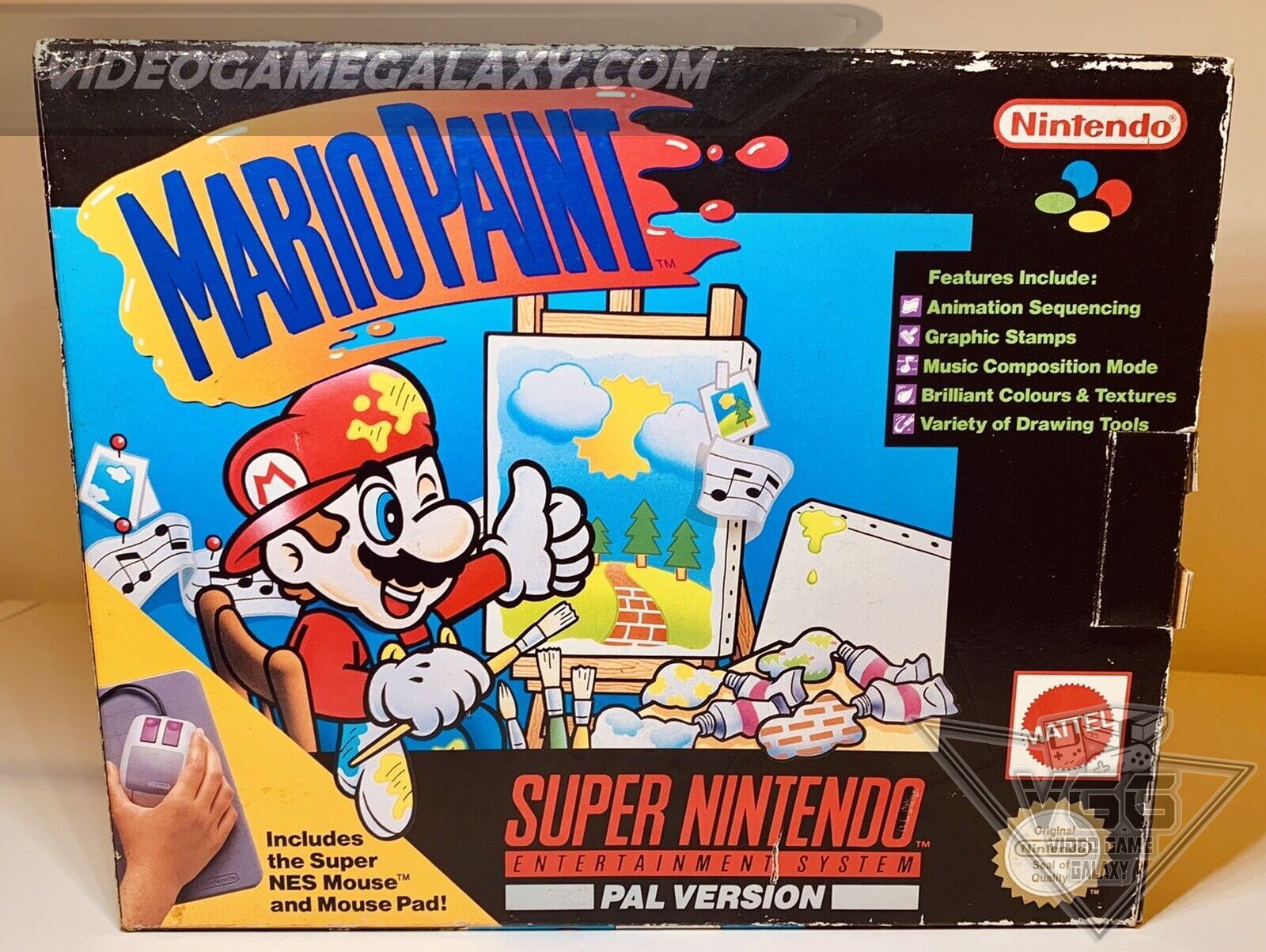 File:Mario Paint Box AU.jpg - Super Mario Wiki, the Mario encyclopedia