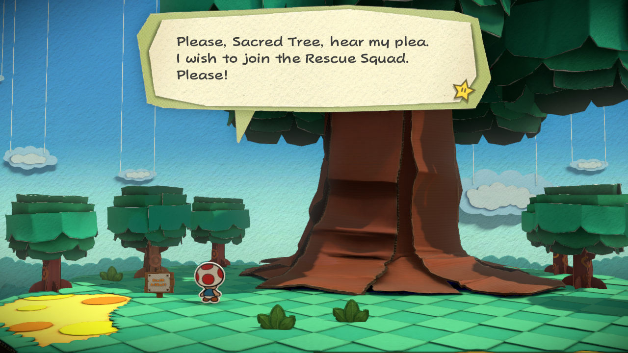 File:PMCS Sacred Forest Toad wish.png - Super Mario Wiki, the Mario ...