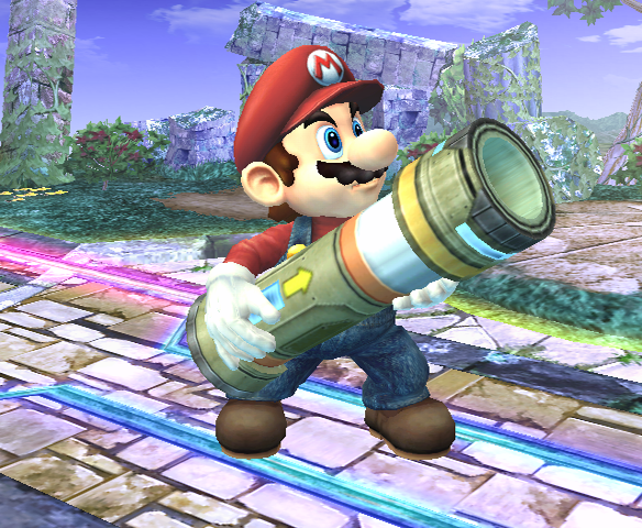File:Cracker Launcher held SSBB.png - Super Mario Wiki, the Mario ...