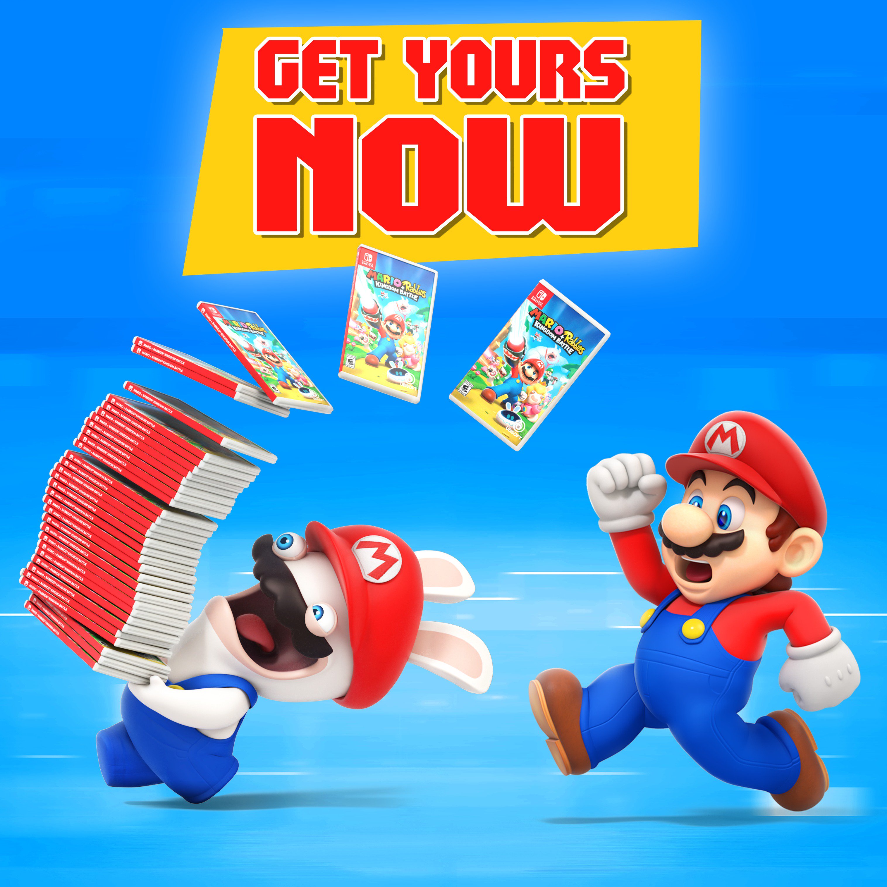 File:MarioRabbidMario promoart.jpg - Super Mario Wiki, the Mario ...