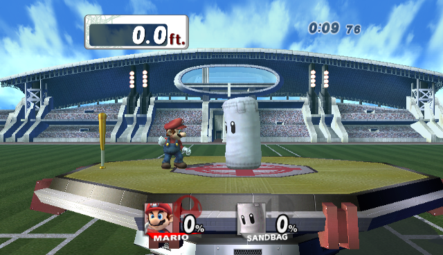 File:Home-Run Contest Mario Brawl.png - Super Mario Wiki, the Mario ...