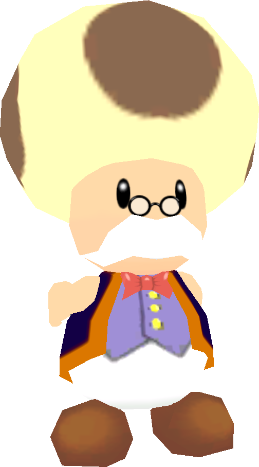 File:Sunshine Toadsworth Model.png - Super Mario Wiki, the Mario ...