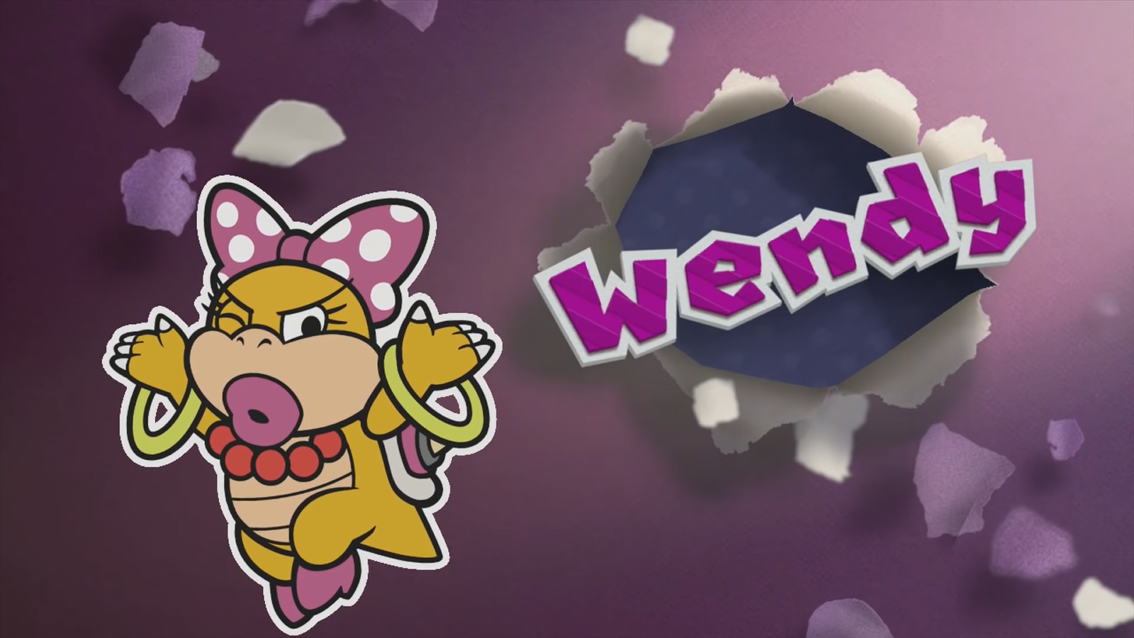 File:PMCS Wendy intro.png - Super Mario Wiki, the Mario encyclopedia