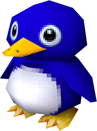 File:TuxieSM64DS.png - Super Mario Wiki, the Mario encyclopedia